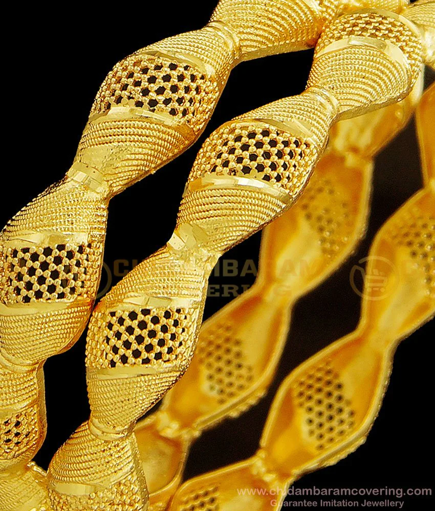 Buy Latest Bangles Design Gold Pattern Indian Imitation Bangles Online