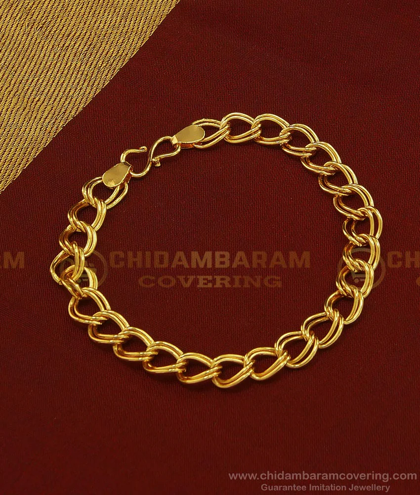 Buy New Party Wear Gold Bracelet Design Link Chain Guaranteed Bracelet ...