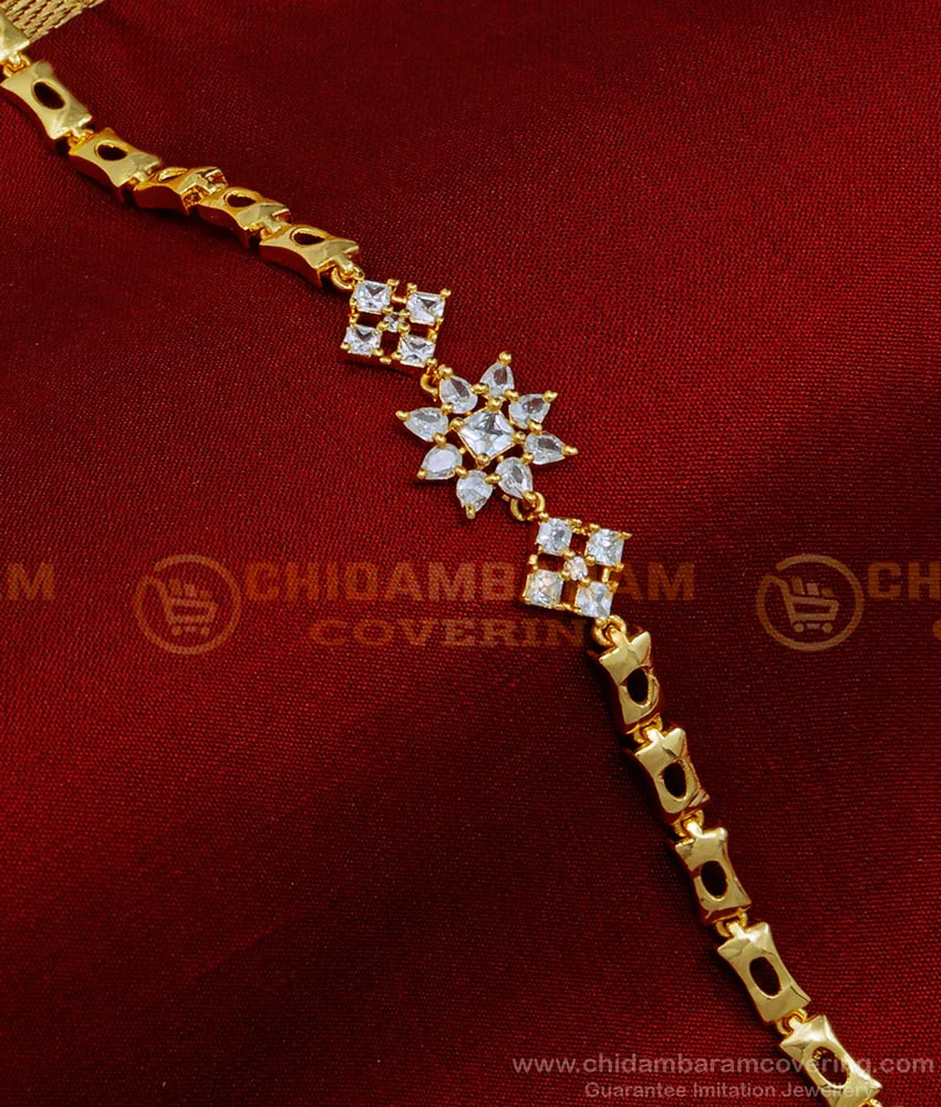 Buy Sparkling Diamond Stone Imitation Bracelet for Women