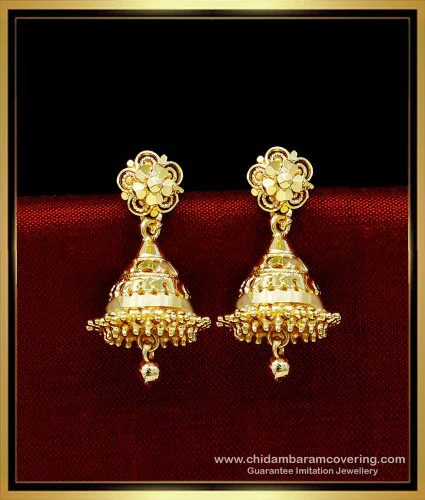 Buy Kerala Simple Gold Jimikki Kammal Designs for Women