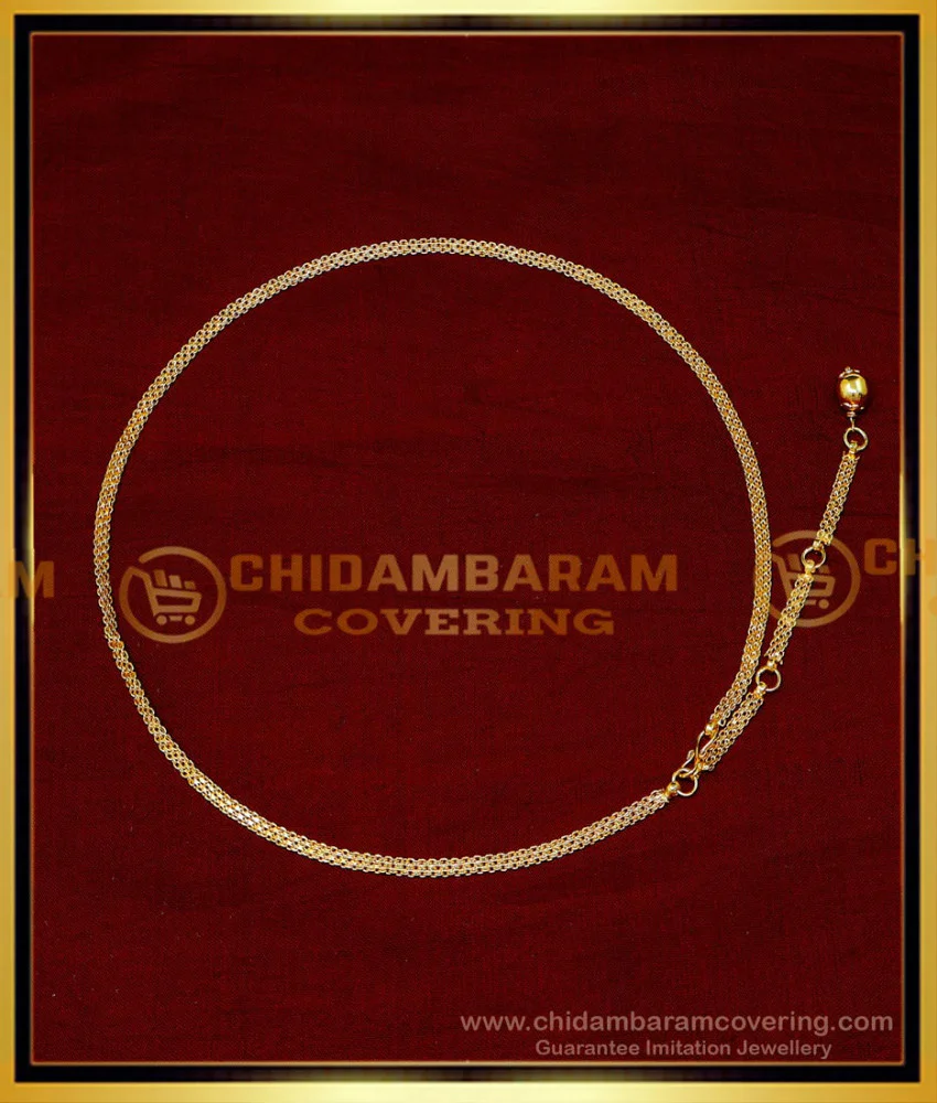 Buy Aranjanam Gold Newborn Baby Gold Waist Chain for Baby Boy