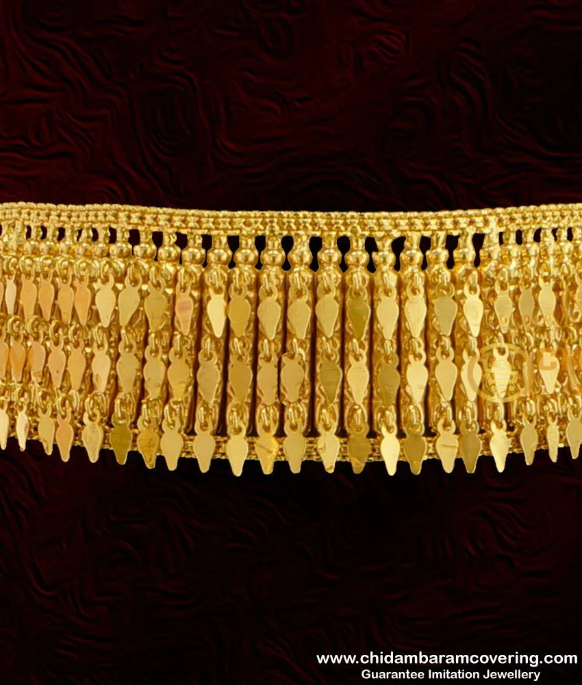Buy Kerala Gold Inspired Elakkathali Choker Necklace Bridal Jewelry Online