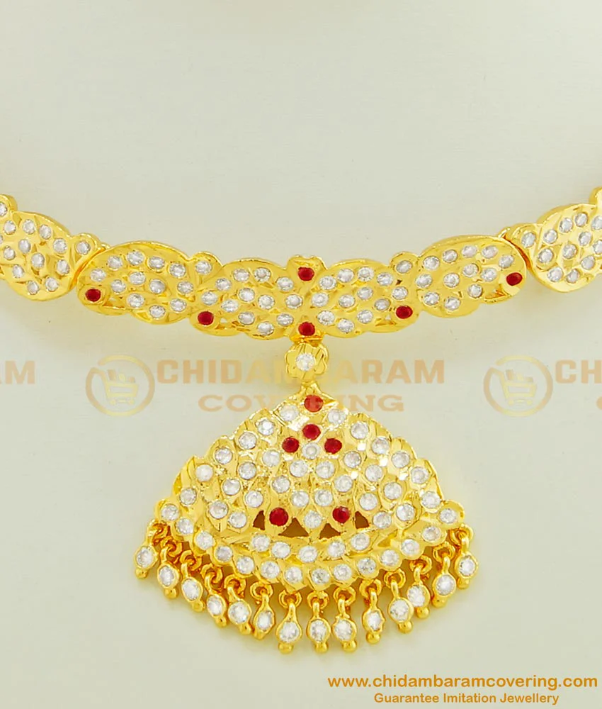 Buy Getti Metal Gold Attigai Design Full Mango Design Impon Attigai ...