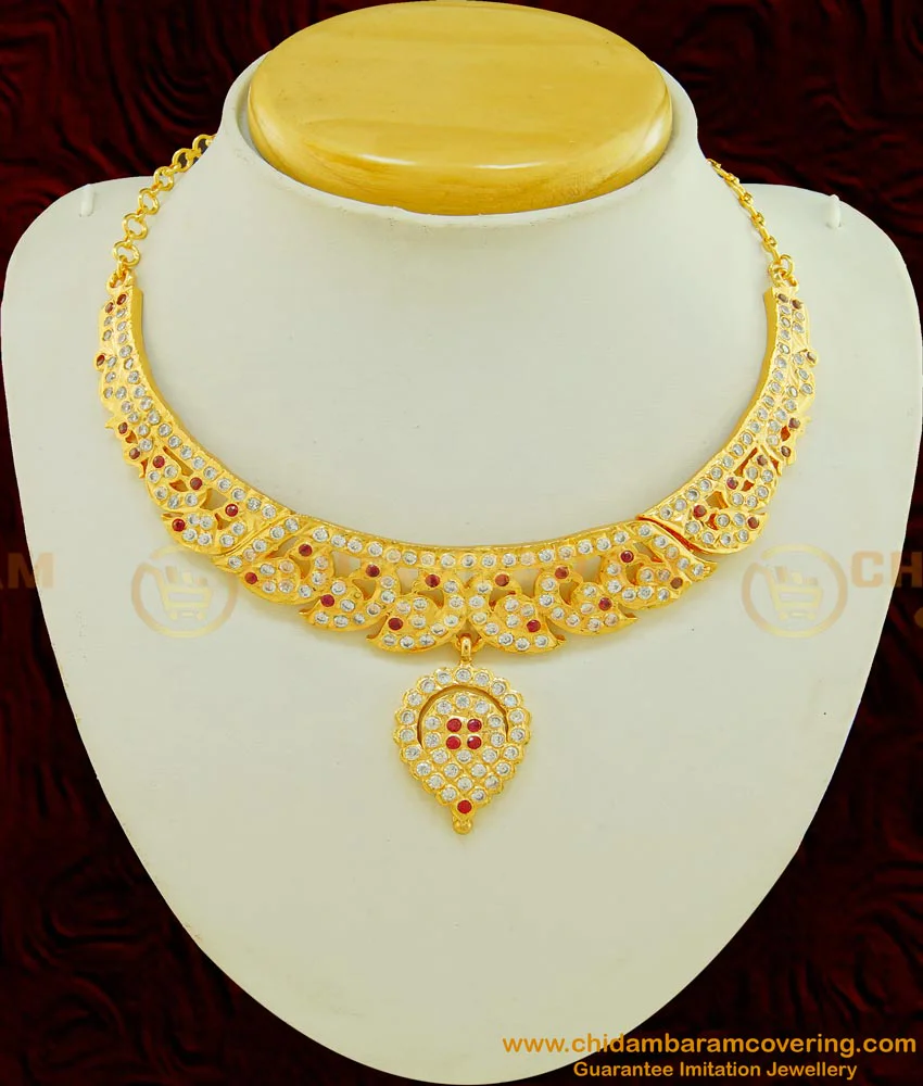 Buy Getti Metal Gold Attigai Design Full Peacock Design Impon Attigai ...