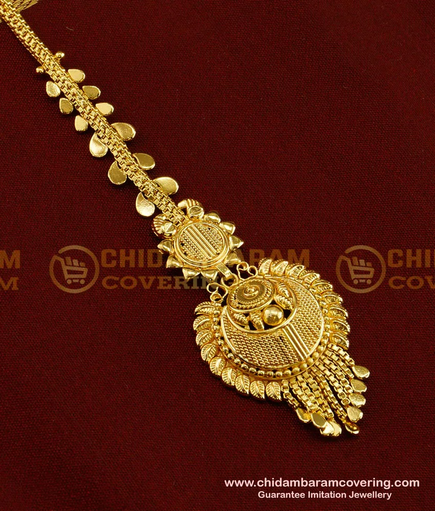 Buy Guarantee Gold Plated Maang Tikka Design Jewellery Onlinee