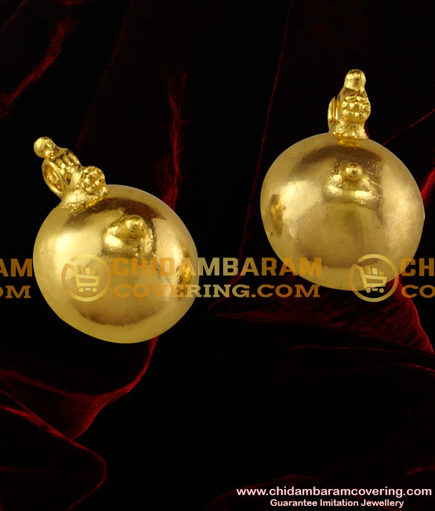 Buy Gold Plated Imitation Jewelry Thali Big Pottu with Bead Set Design ...
